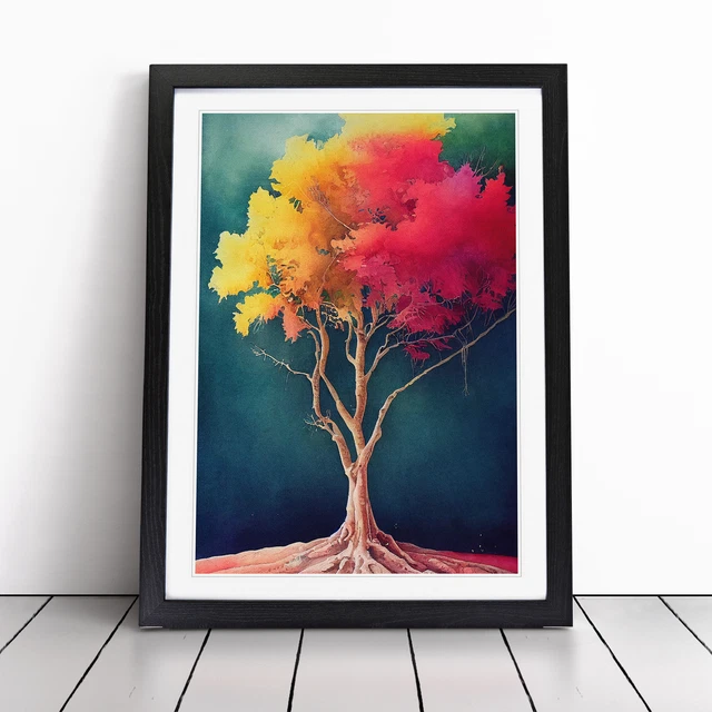 Kna Prints - Poster Lone Tree No.2 Picture Poster Decor Living Room ...