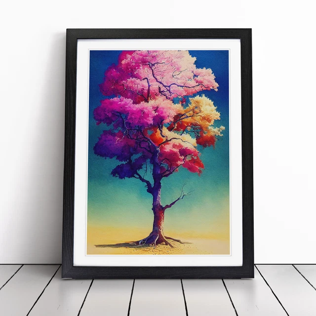 Kna Prints - Poster Lone Tree No.6 Picture Poster Decor Living Room ...