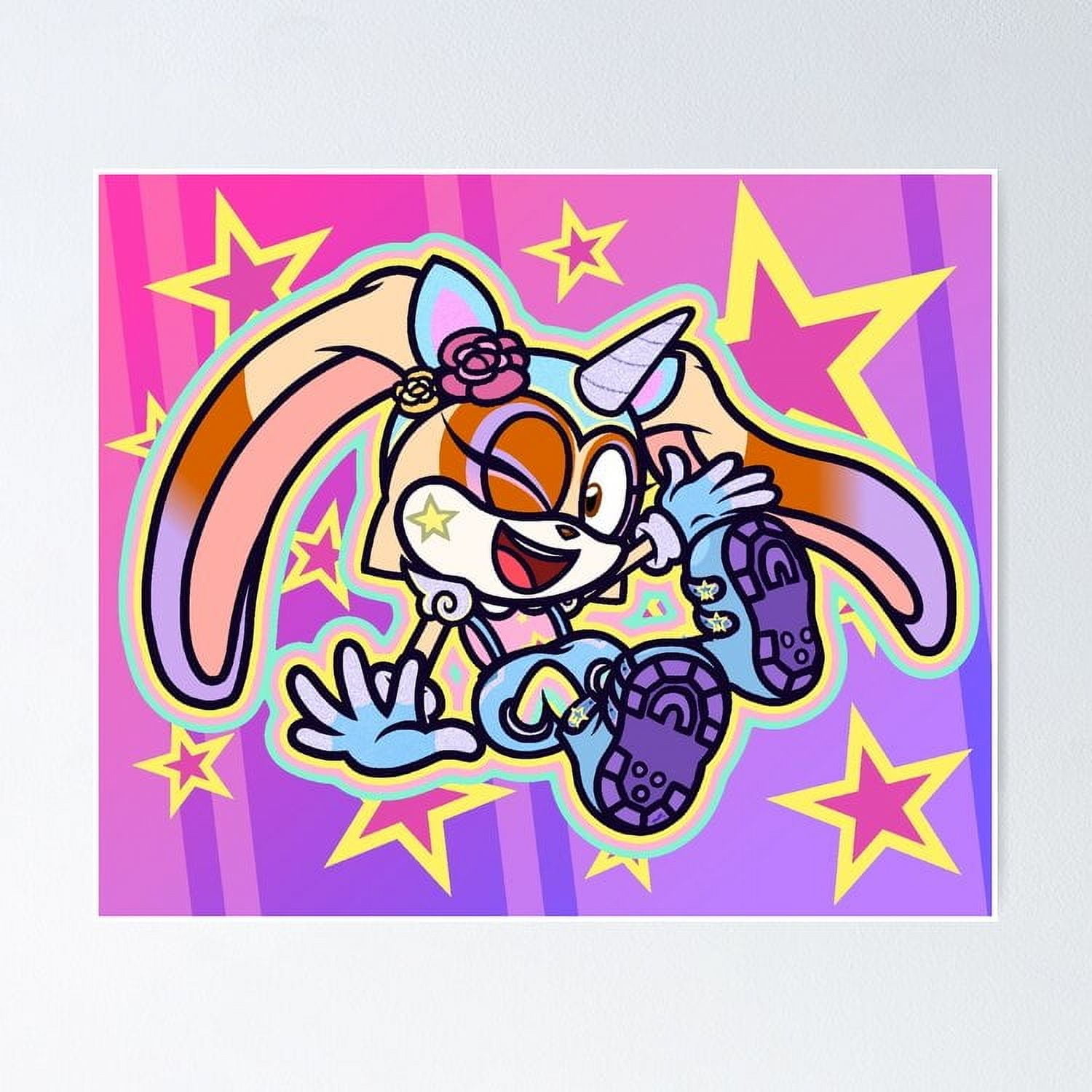 Kna Prints - Poster Magic Unicorn Rabbit, UNFRAMED-8x12 - Walmart.com