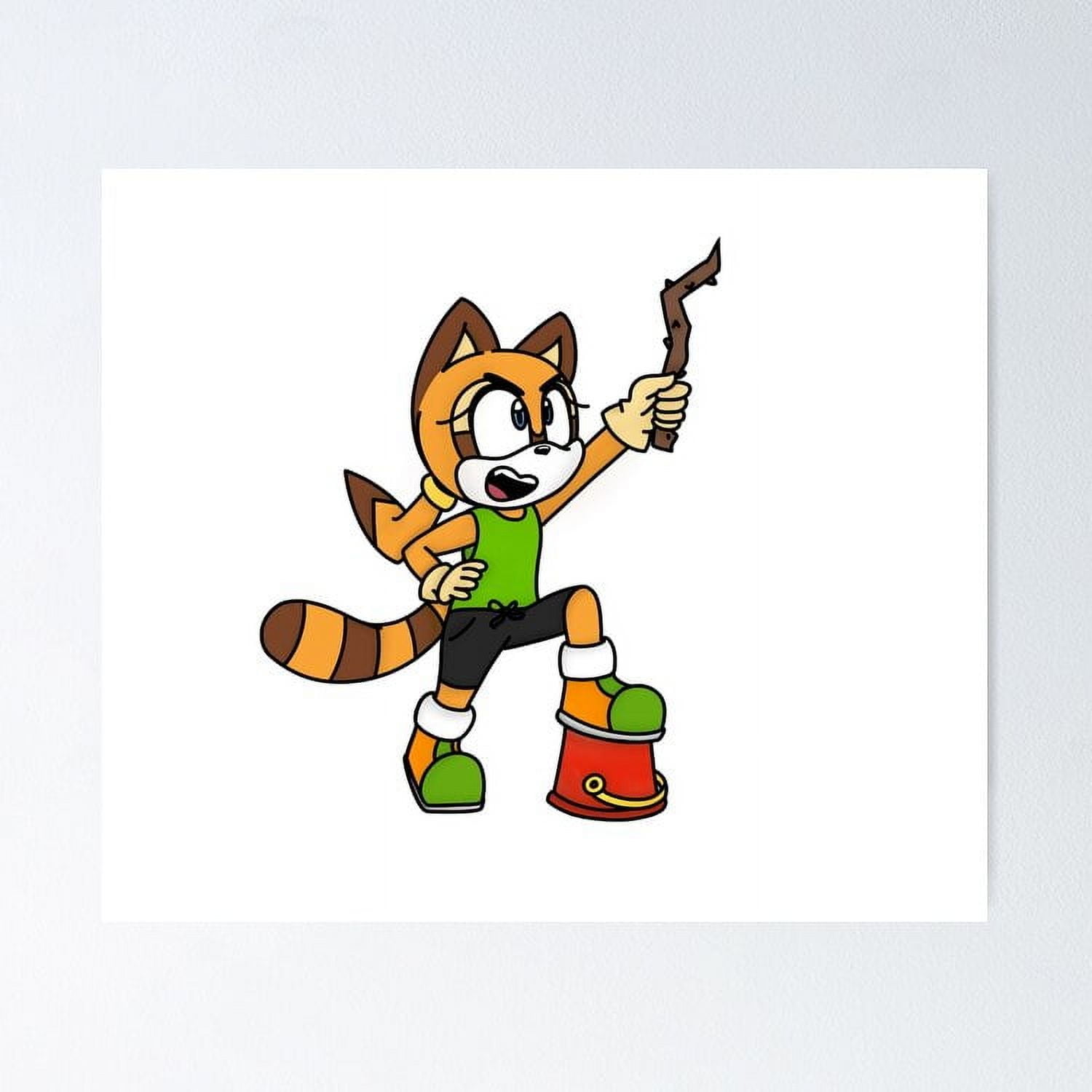 Kna Prints - Poster Marine The Raccoon, UNFRAMED-24x36 - Walmart.com