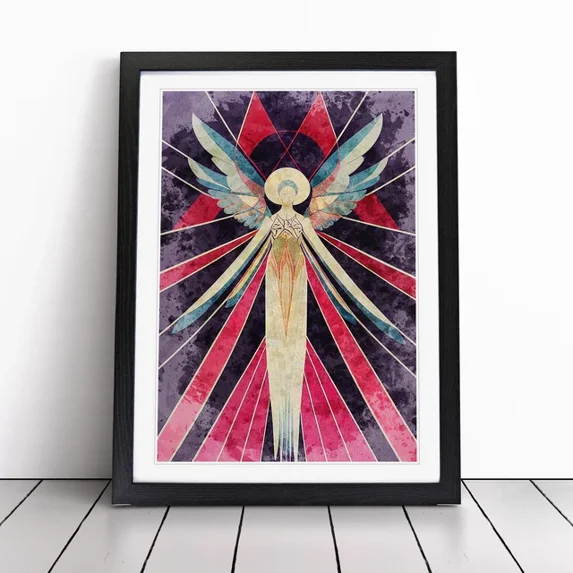 Kna Prints - Poster Marvellous Angel Abstract Picture Poster Decor ...