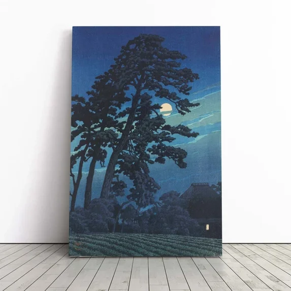 Kna Prints - Poster Moon At Magome Landscape Asian Hasui Kawase Picture ...