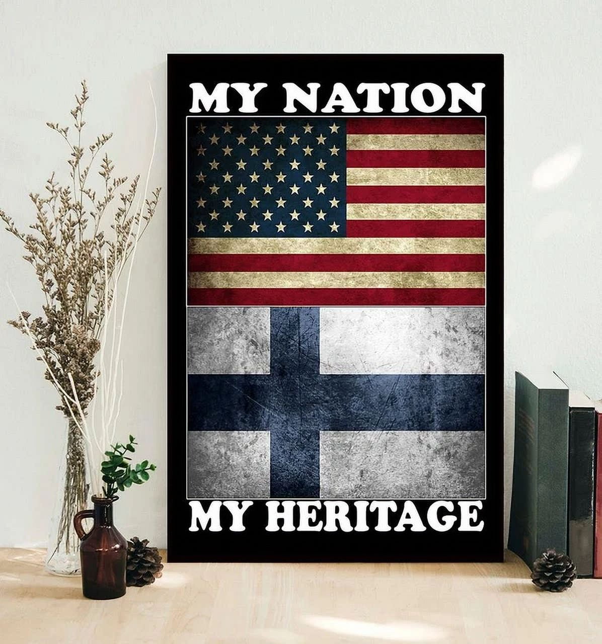 Kna Prints - Poster My Nation Heritage Vertical Poster, UNFRAMED-12x18 ...