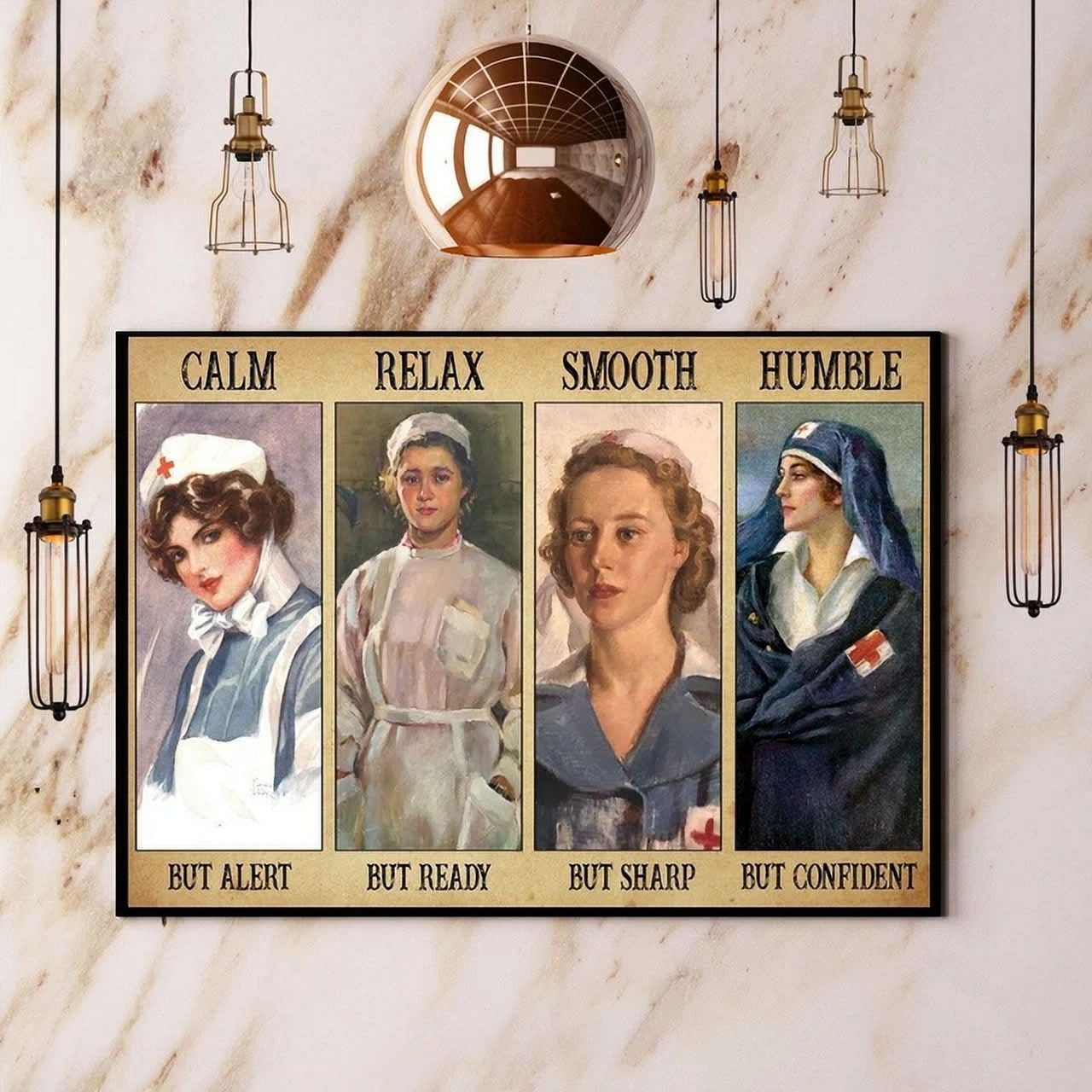 Kna Prints - Poster Nurse Calm But Alert Relax But Ready Help People ...