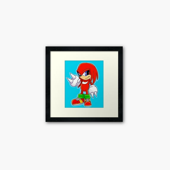 Kna Prints - Poster Pelã­Cula De Sonic Y Knuckles, UNFRAMED-12x18 ...