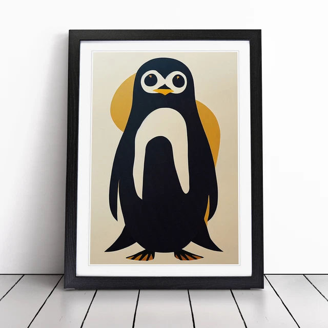 Kna Prints - Poster Penguin Abstract Art No.7 Picture Poster Decor ...
