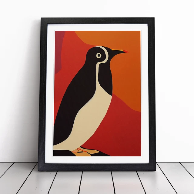 Kna Prints - Poster Penguin Abstract No.2 Picture Poster Decor ...