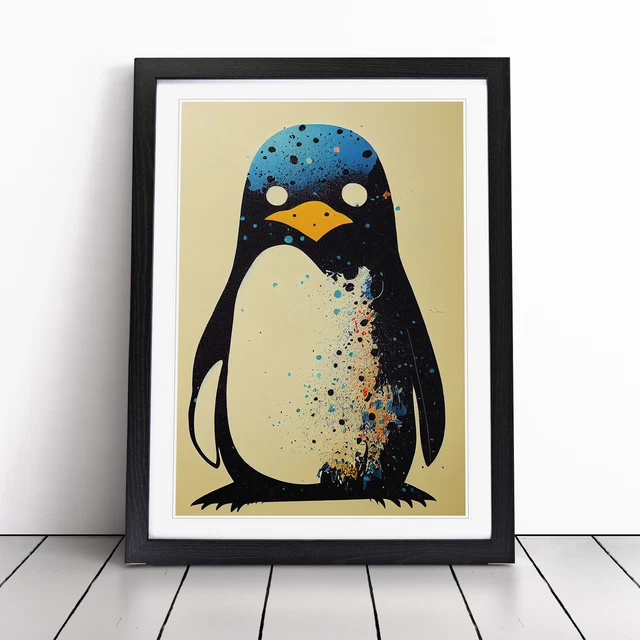 Kna Prints - Poster Penguin Graffiti No.6 Picture Poster Decor ...