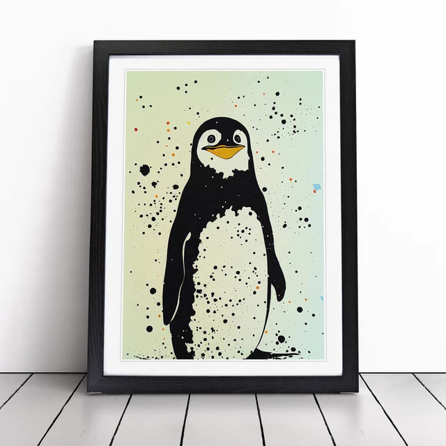 Kna Prints - Poster Penguin Graffiti No.7 Picture Poster Decor ...