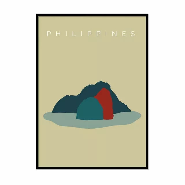 Kna Prints - Poster Philippines Poster Coron Island Landmark Poster ...
