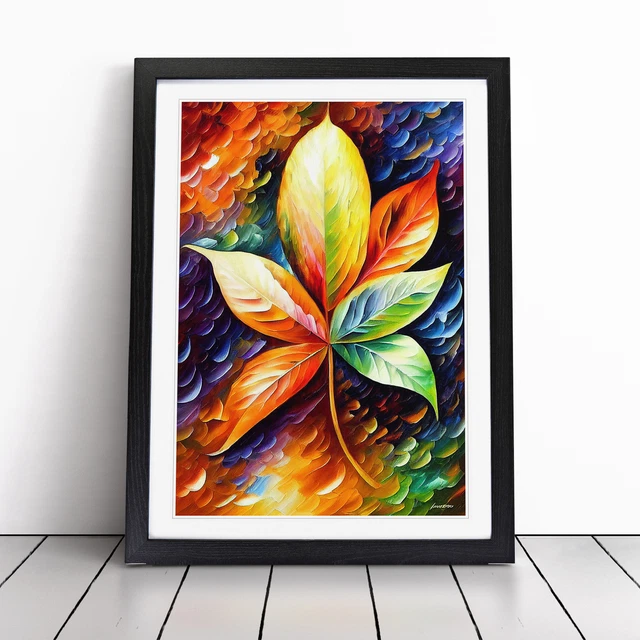 Kna Prints - Poster Portrait Of A Leaf No.4 Picture Poster Decor ...