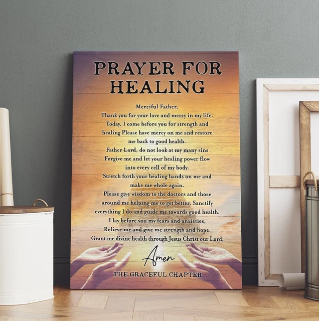Kna Prints - Poster Prayer For Healing Merciful Father Thank You For ...