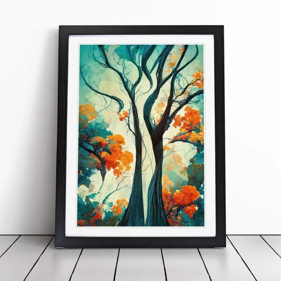 Kna Prints - Poster Pretty Abstract Trees No.2 Picture Poster Decor ...