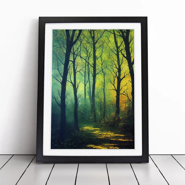 Kna Prints - Poster Pretty Forest Path No.3 Picture Poster Decor ...