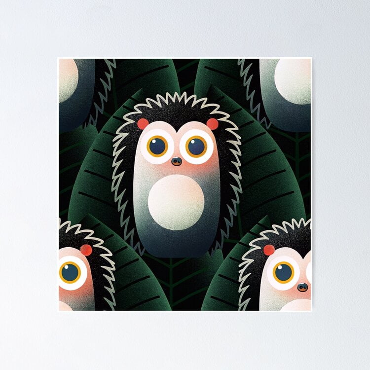 Kna Prints - Poster Quills In The Moonlight, UNFRAMED-18x24 - Walmart.com