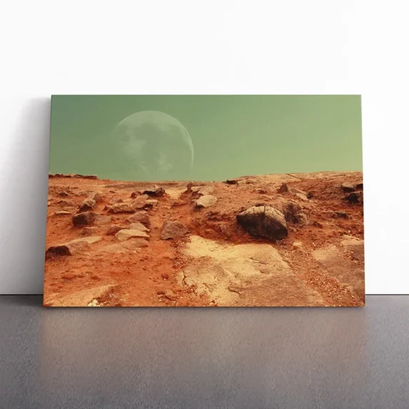 Kna Prints - Poster Red Planet Mars Space Picture Decor Living Room ...
