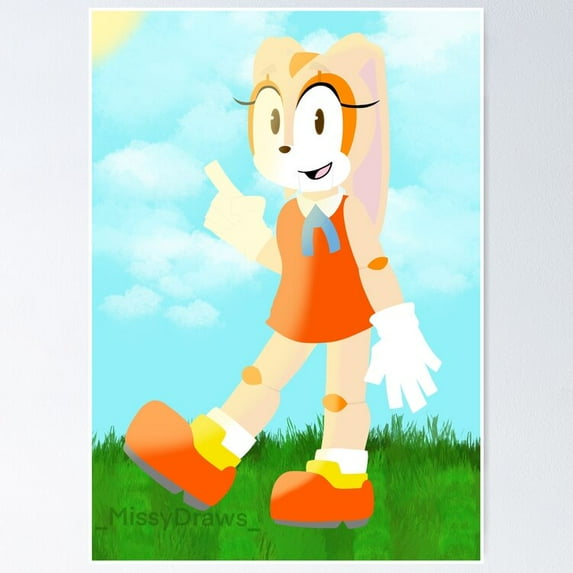 Kna Prints - Poster Robot Cream The Rabbit, UNFRAMED-12x18 - Walmart.com