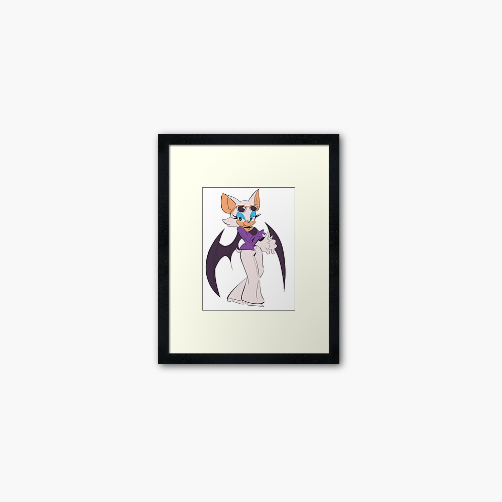 Kna Prints - Poster Rouge The Bat El Asesinato De Sonic The Hedgehog ...