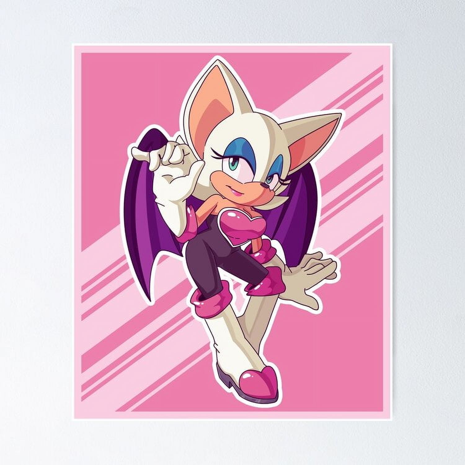 Kna Prints - Poster Rouge The Bat Print, UNFRAMED-18x24 - Walmart.com