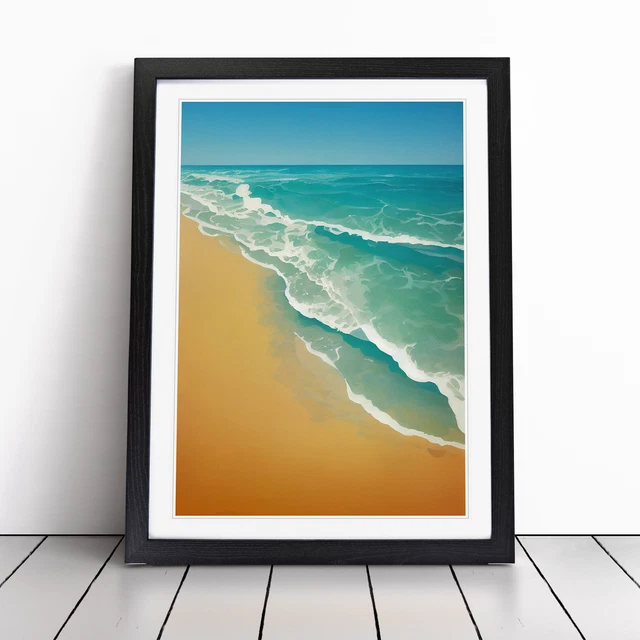 Kna Prints - Poster Sandy Beach Picture Poster Decor Living Room ...