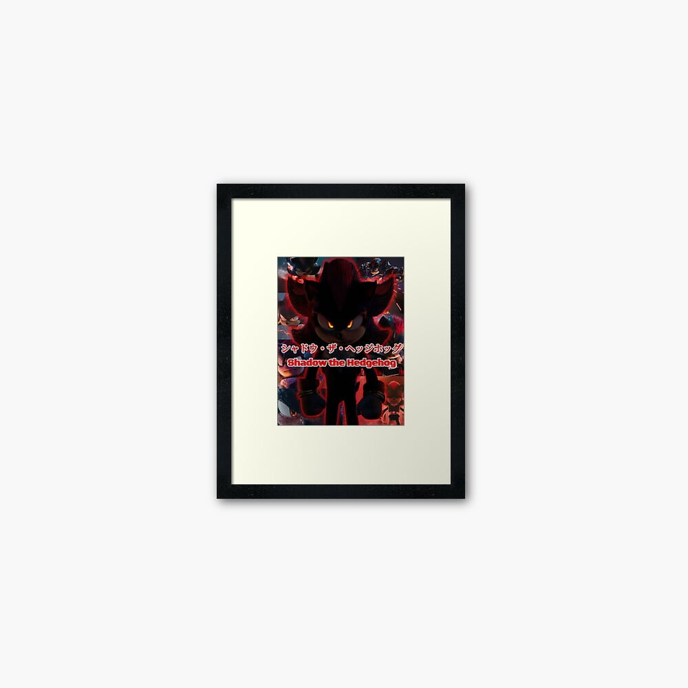 Kna Prints - Poster Shadow, Sonic 3 La Pelã­Cula, UNFRAMED-24x36 ...