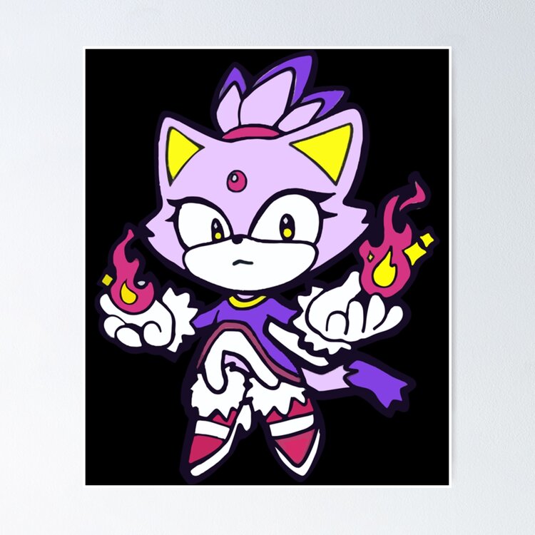 Kna Prints - Poster Shadow The Hedgehog Fire, UNFRAMED-8x12 - Walmart.com