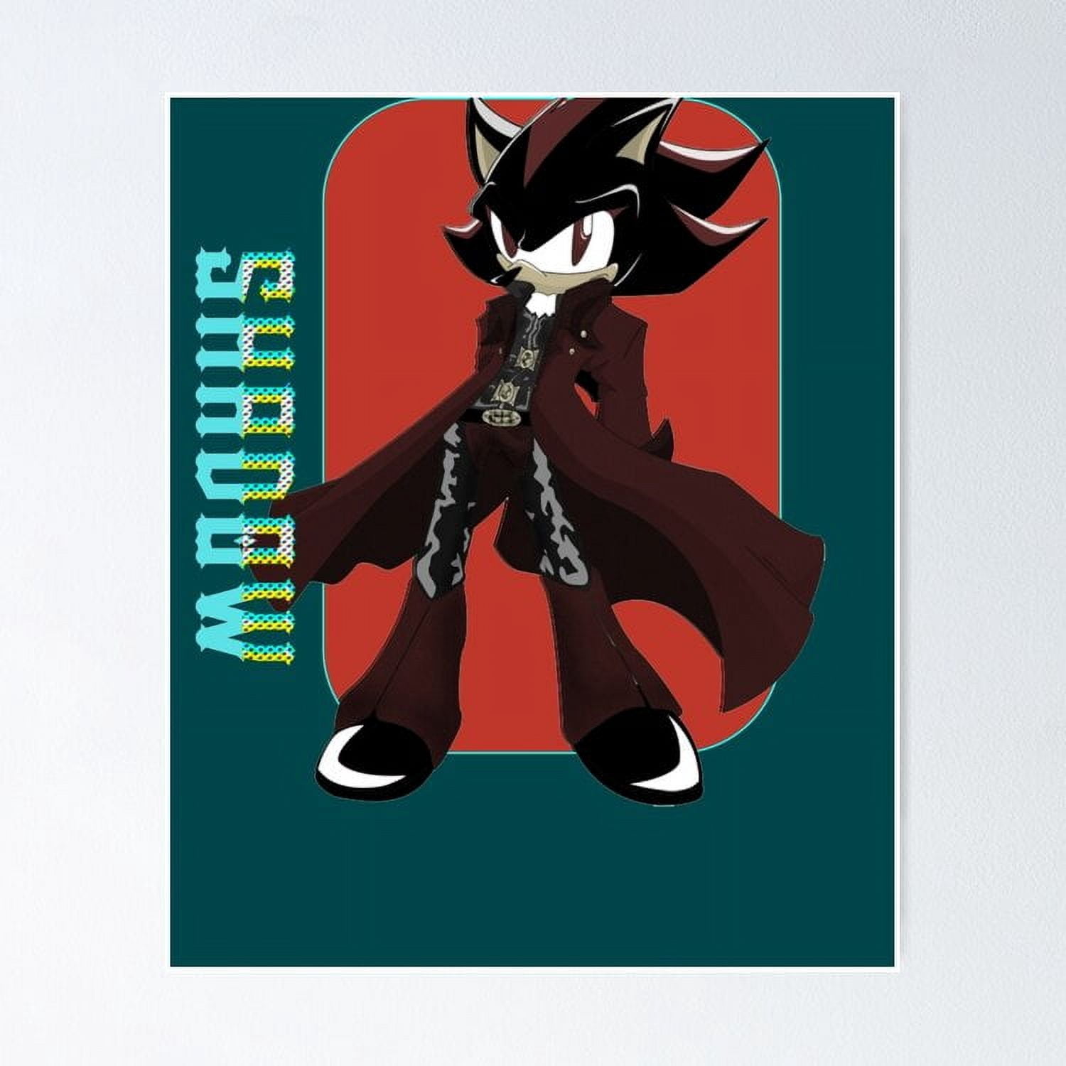 Kna Prints - Poster Shadow The Hedgehog, UNFRAMED-12x18 - Walmart.com
