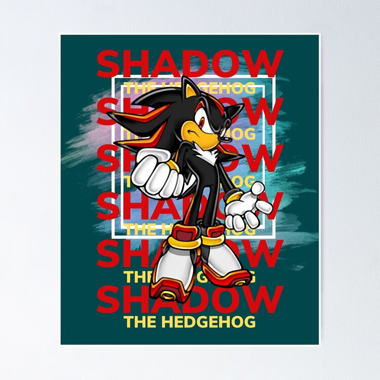 Kna Prints - Poster Shadow The Hedgehog, UNFRAMED-12x18 - Walmart.com