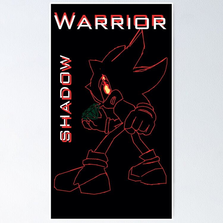 Kna Prints - Poster Shadow The Hedgehog, UNFRAMED-16x24 - Walmart.com