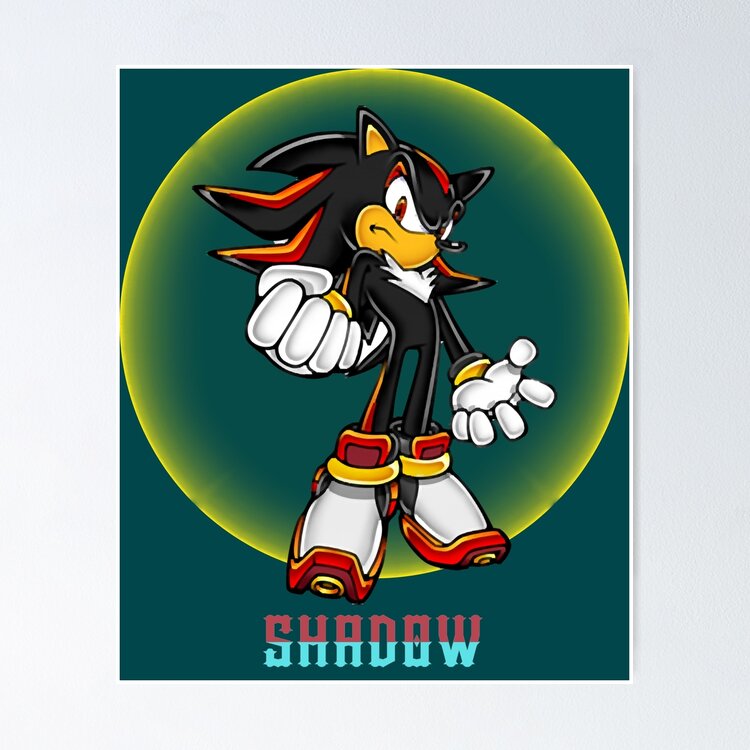 Kna Prints - Poster Shadow The Hedgehog, UNFRAMED-24x36 - Walmart.com