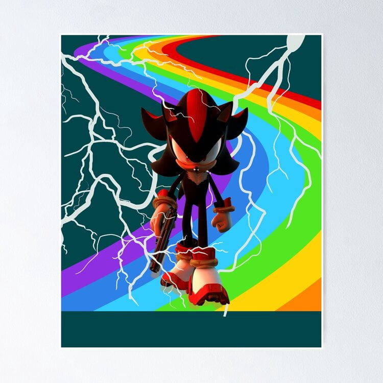 Kna Prints - Poster Shadow The Hedgehog, UNFRAMED-8x12 - Walmart.com