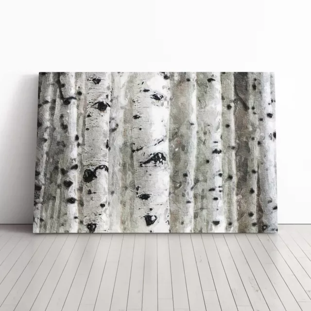 Kna Prints - Poster Silver Birch Tree Forest Landscape Scenery Nature ...