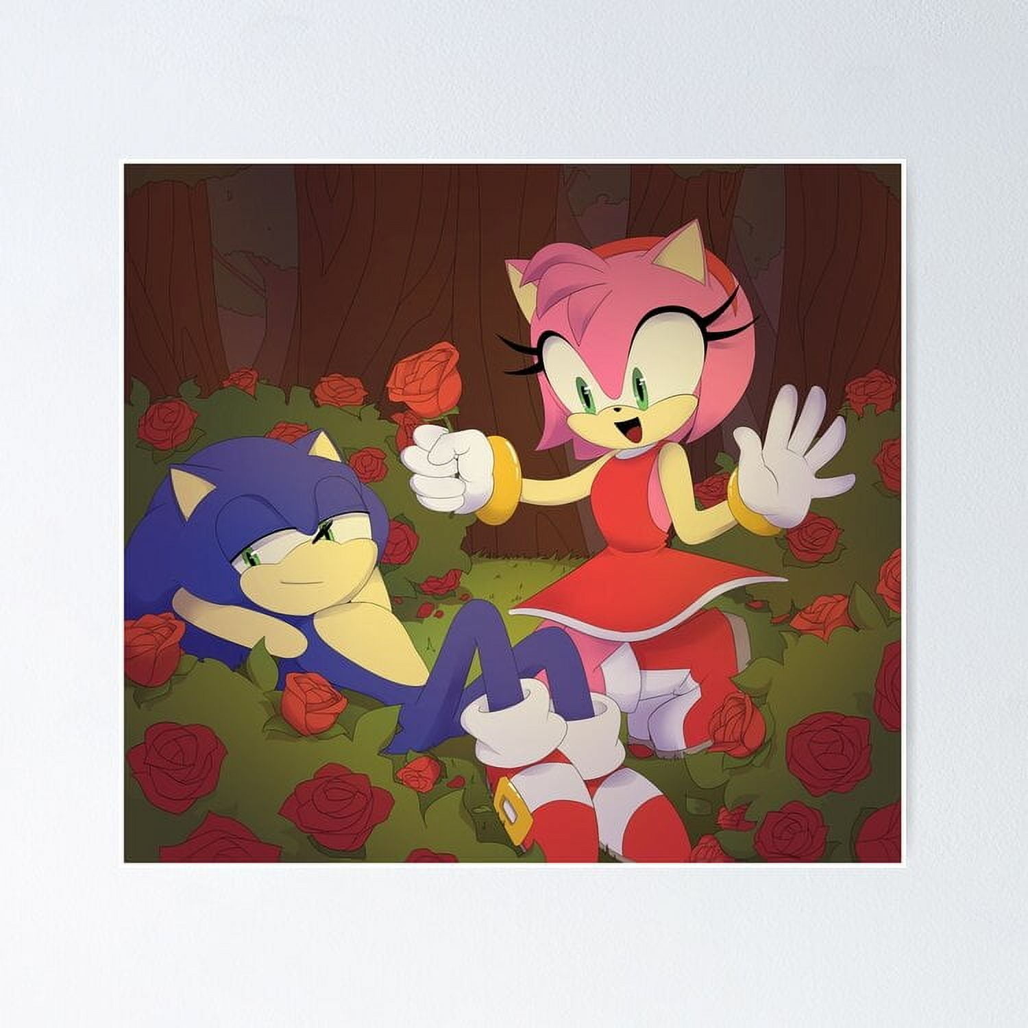 Kna Prints - Poster Sonamy Rose Bushes, UNFRAMED-8x12 - Walmart.com