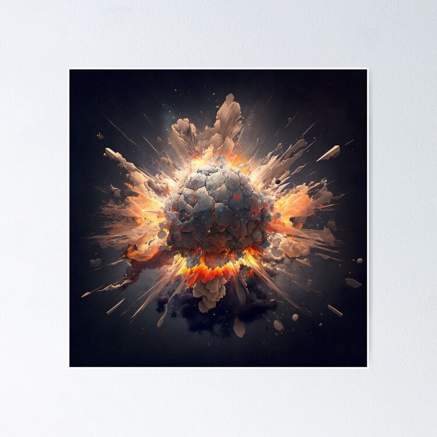 Kna Prints - Poster Sonic Explosion Of Color Splendor: Exploring ...