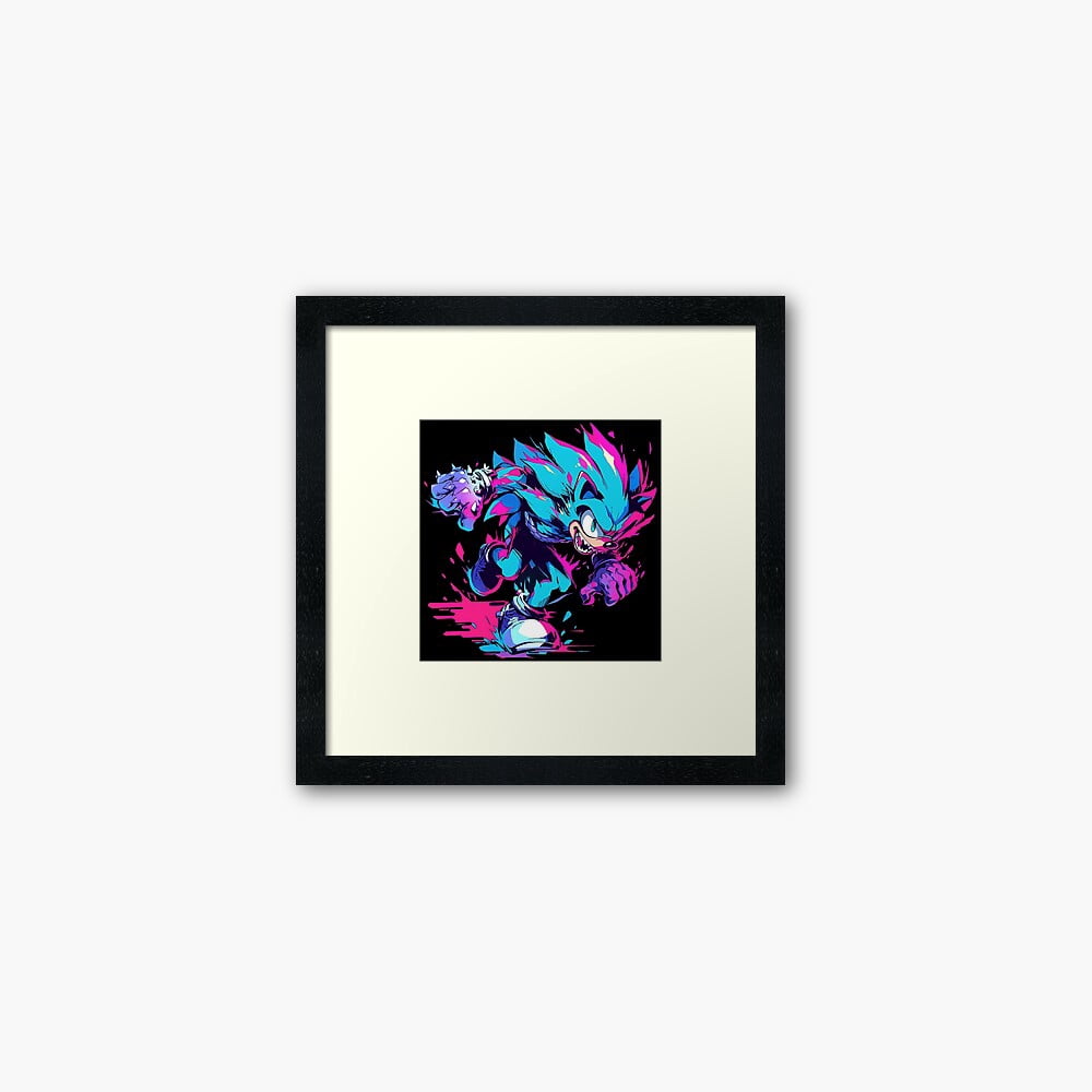 Kna Prints - Poster Sonic La Bestia, UNFRAMED-8x12 - Walmart.com