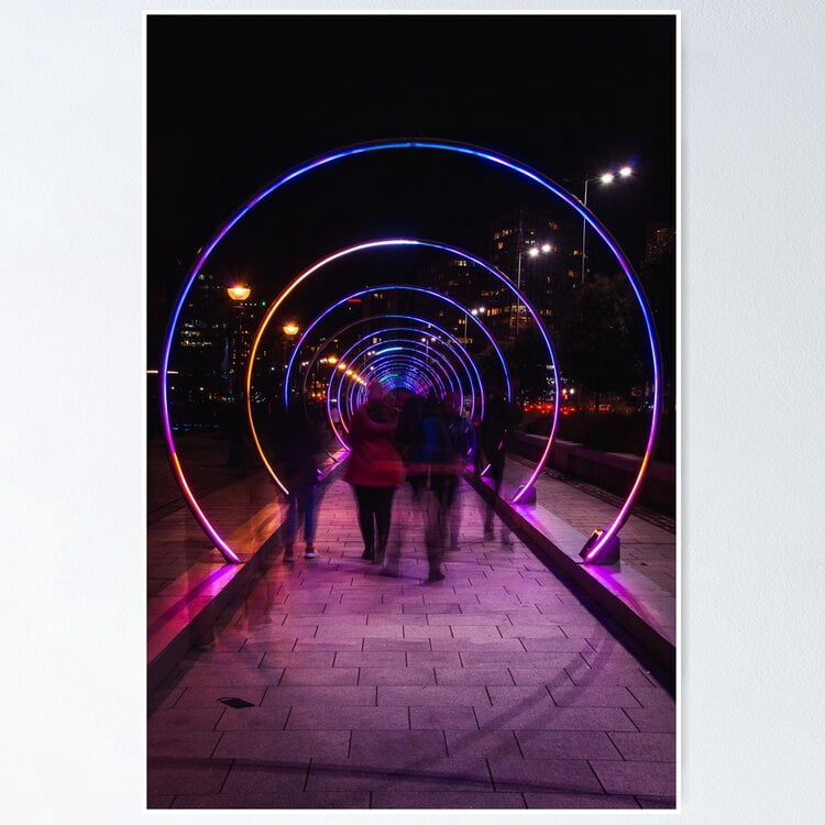 Kna Prints - Poster Sonic Runway At The Liverpool River Of Light ...