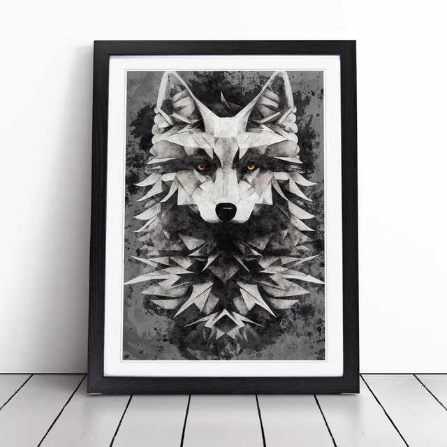 Kna Prints - Poster Spiked Wolf No.1 Picture Poster Decor Living Room ...