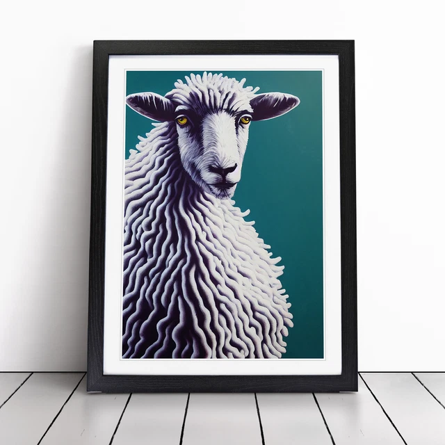 Kna Prints - Poster Splendid Sheep Picture Poster Decor Living Room ...