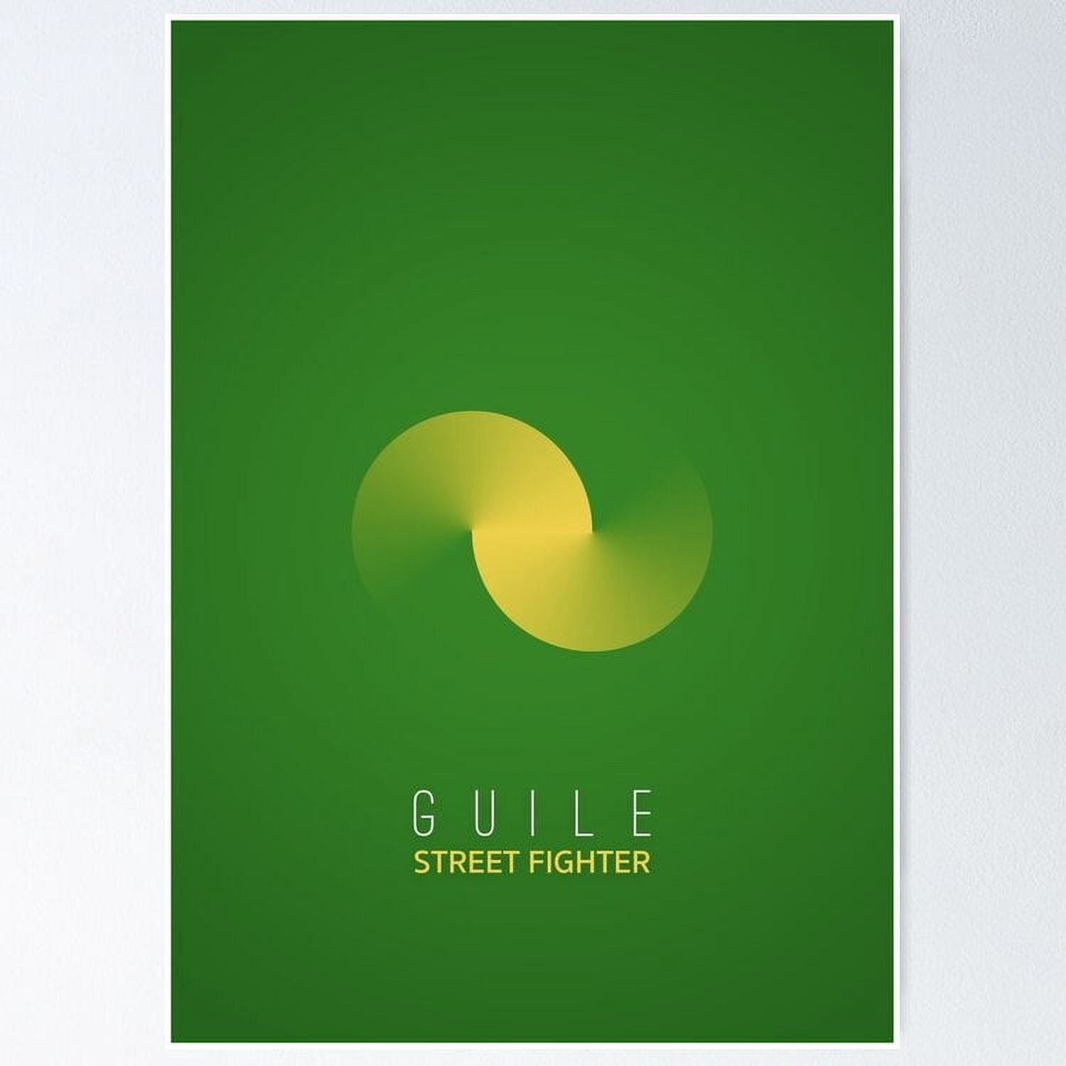 Kna Prints - Poster Street Fighter - Guile, UNFRAMED-16x24 - Walmart.com