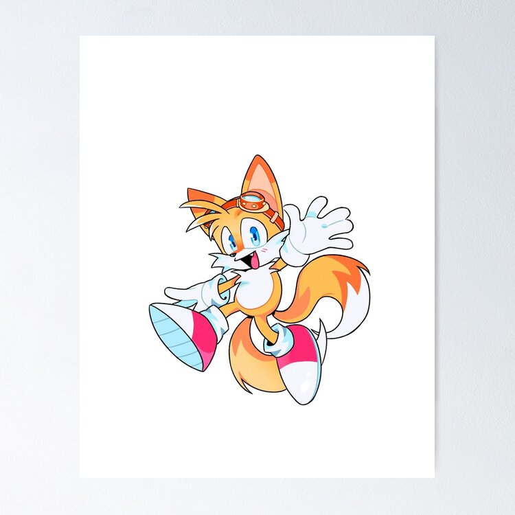 Kna Prints - Poster Tails - Sonic The Hedgehog, UNFRAMED-16x24 ...