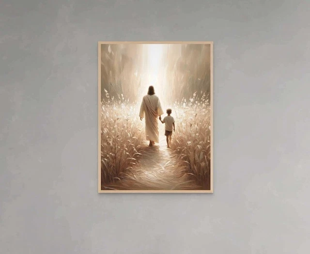 Kna Prints - Poster Take You Home, Christian Wall Art, Jesus With Boy ...