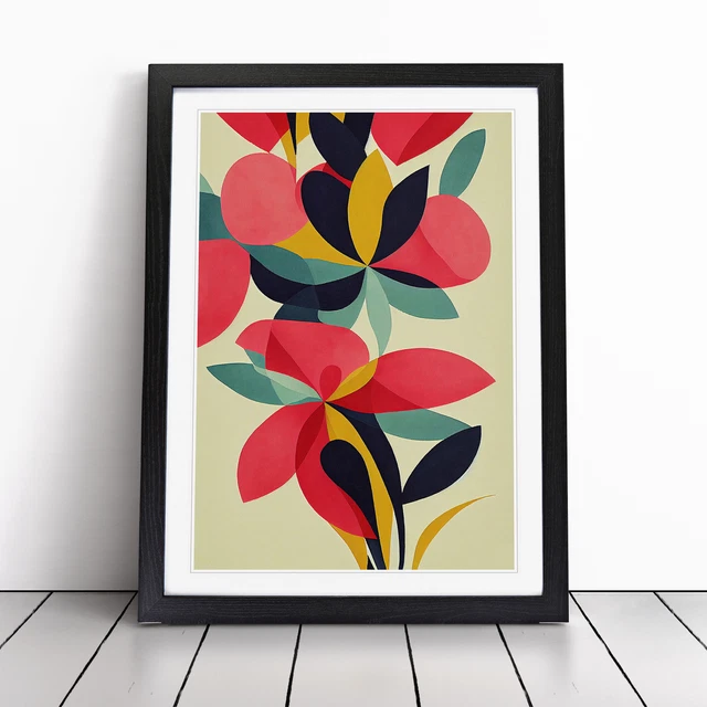 Kna Prints - Poster The Abstract Flowers No.4 Picture Poster Decor ...