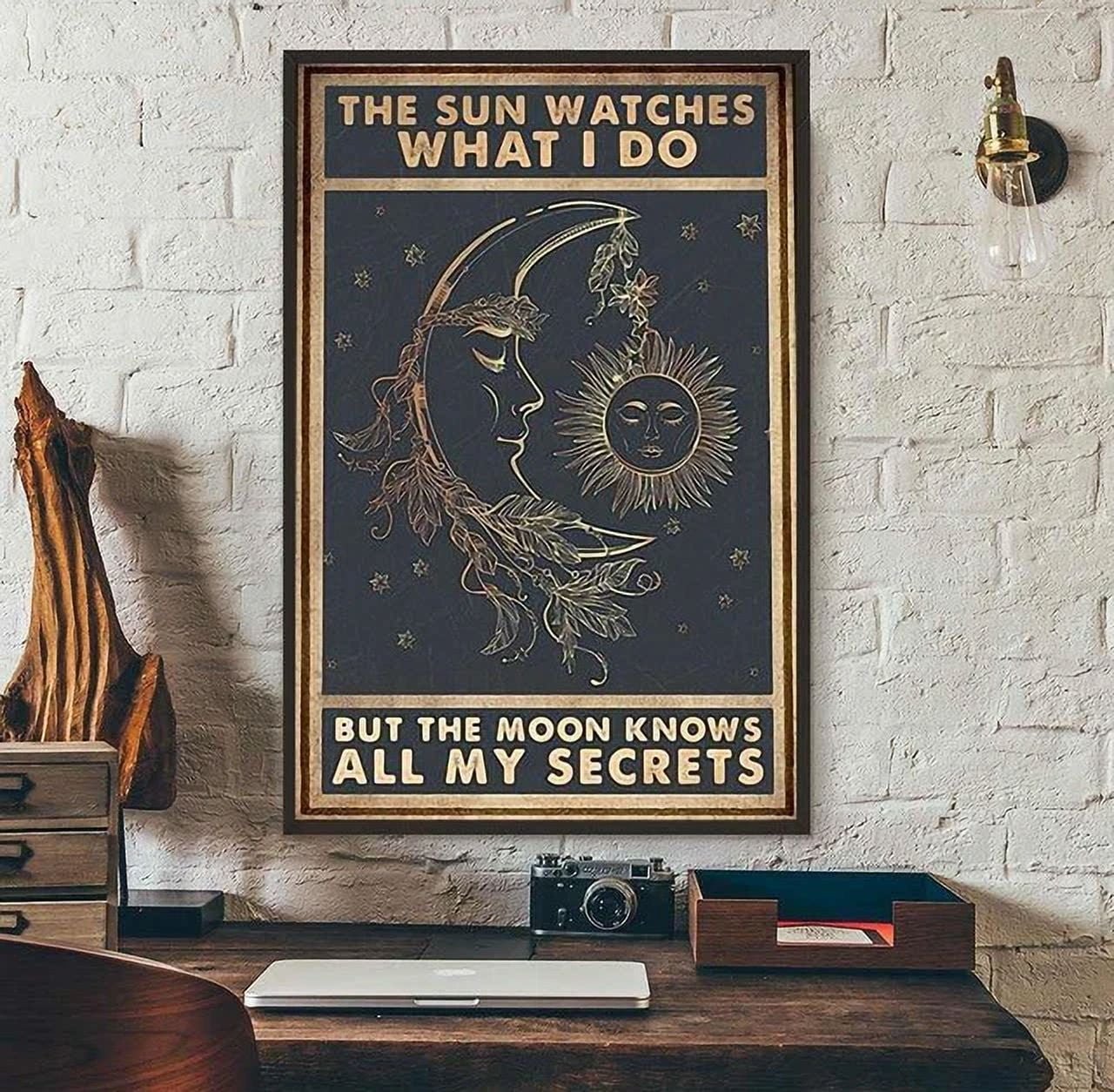 Kna Prints - Poster The Sun Watches What I Do Poster Poster, UNFRAMED ...