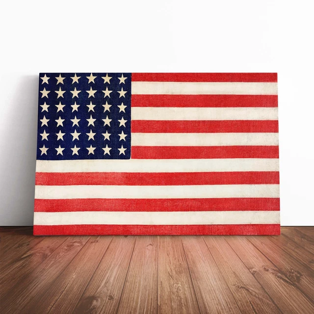 Kna Prints - Poster Thirty-Six Star Flag Of The Usa Vintage Picture ...