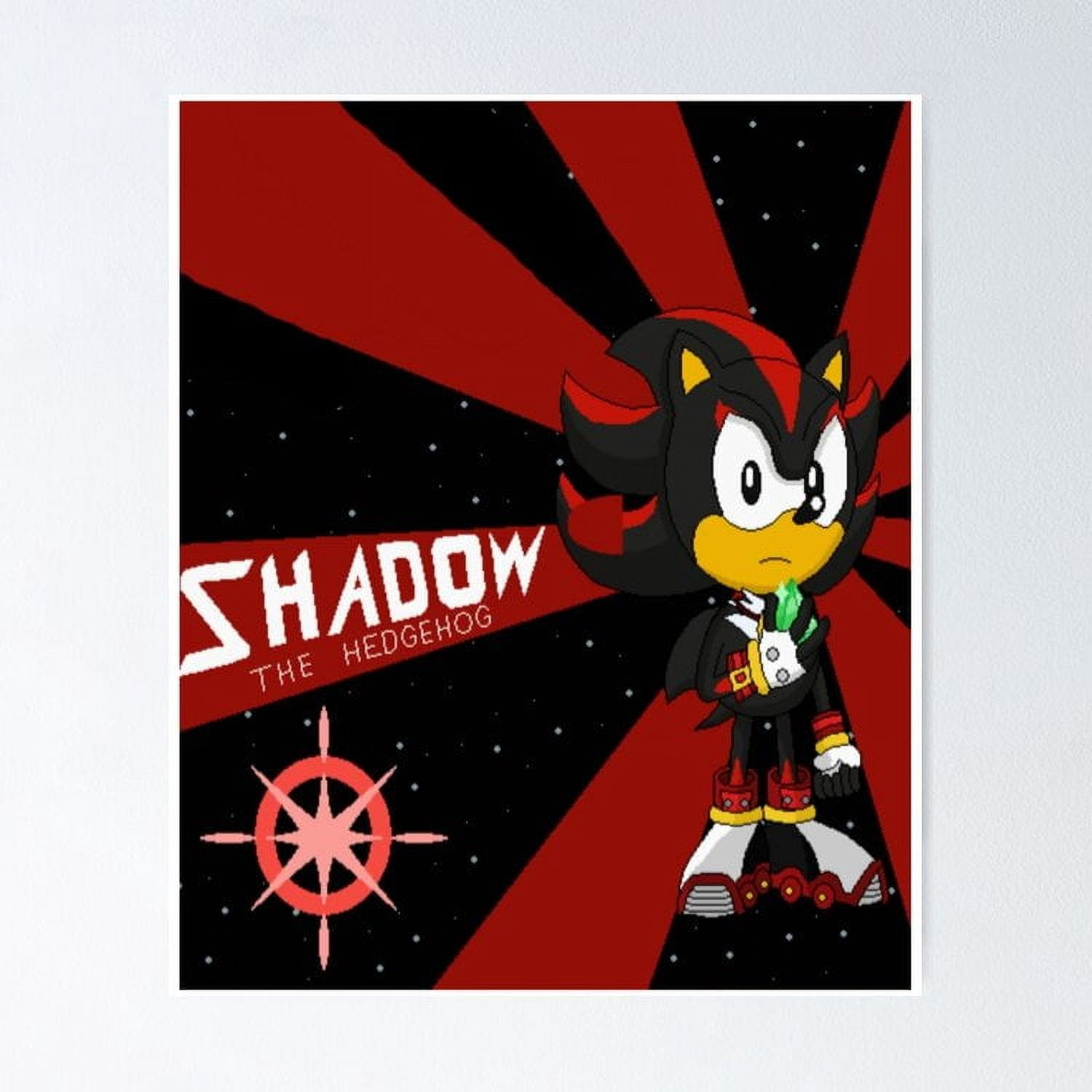 Kna Prints - Poster Trending Cool Shadow The Hedgehog Character Design ...