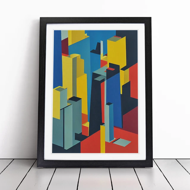 Kna Prints - Poster Unique Abstract Architecture No.4 Picture Poster ...
