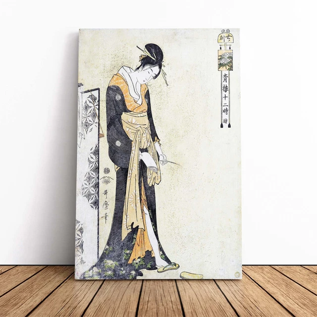 Kna Prints - Poster Ushi No Koku Asian Kitagawa Utamaro Picture Decor ...