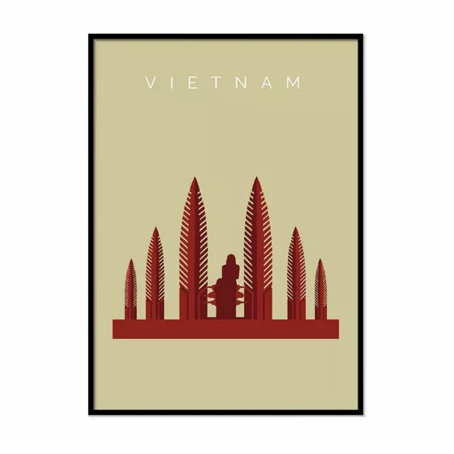 Kna Prints - Poster Vietnam Poster Dmz War Memorial Landmark Print ...