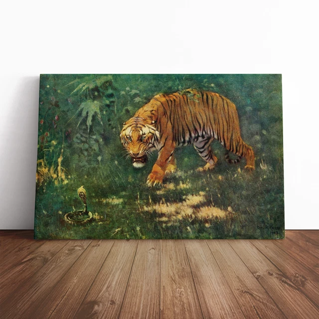 Kna Prints - Poster Vintage Knight, Charles R. Tiger & Cobra Picture ...