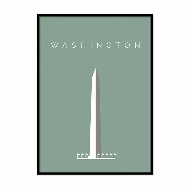 Kna Prints - Poster Washington Poster Washington Monument Landmark ...